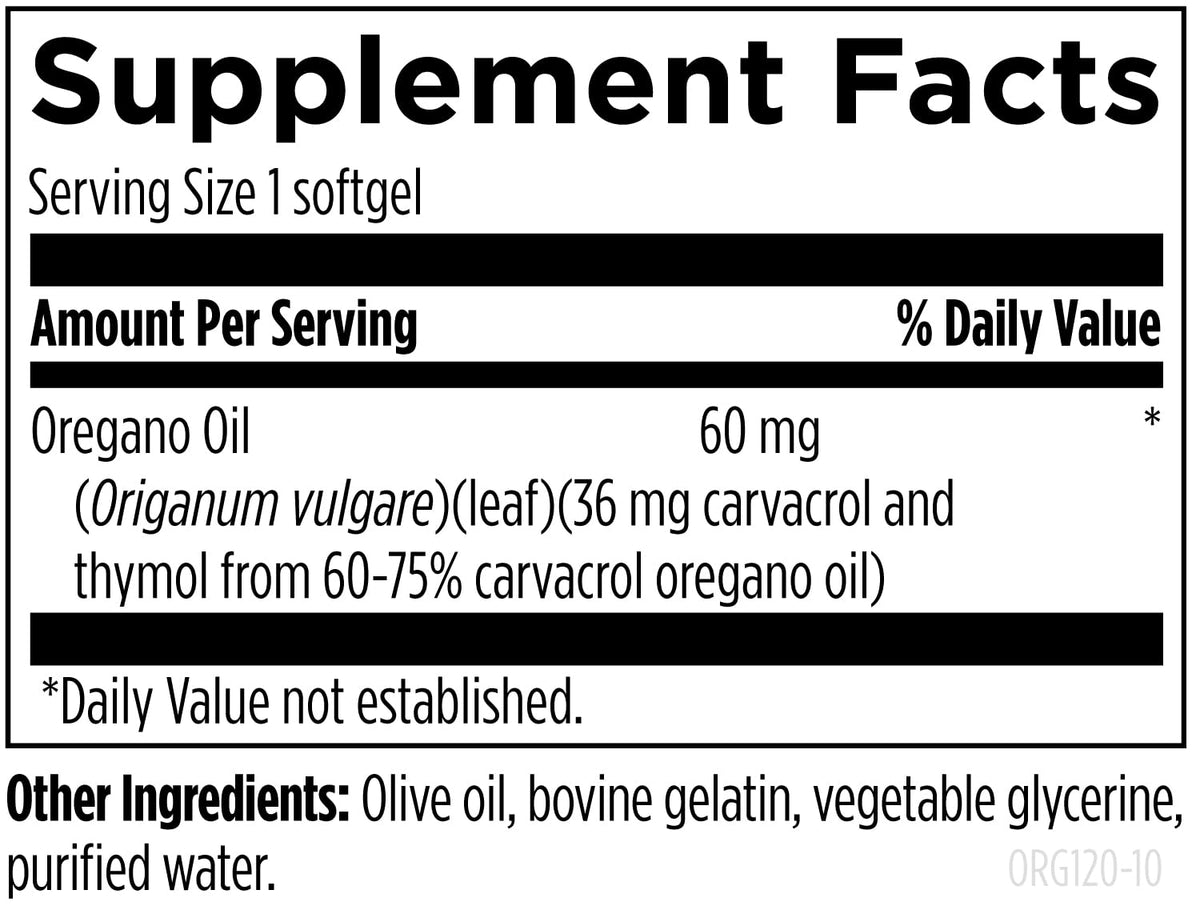 Designs for Health oregano oil benefits