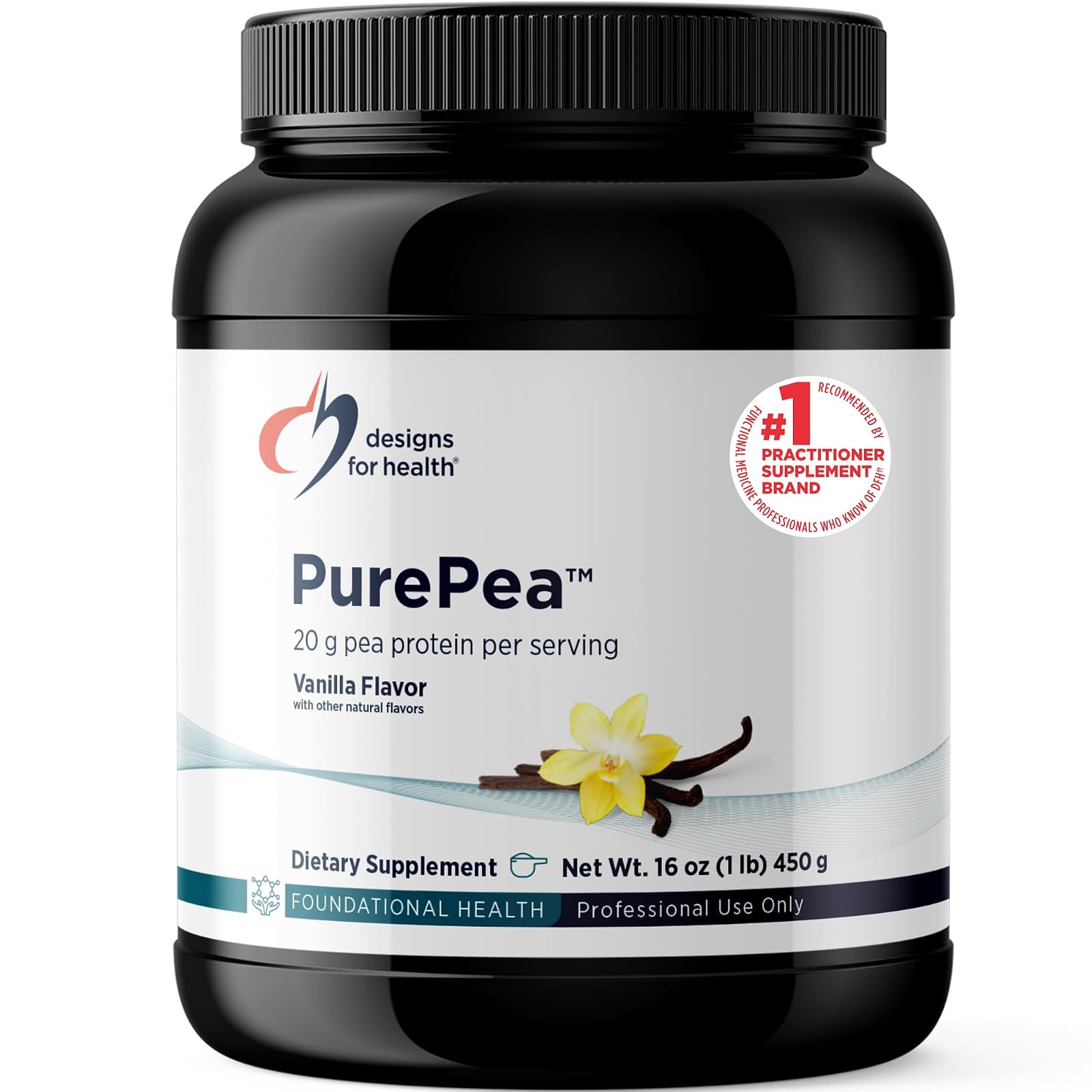 Designs for Health pea protein powder