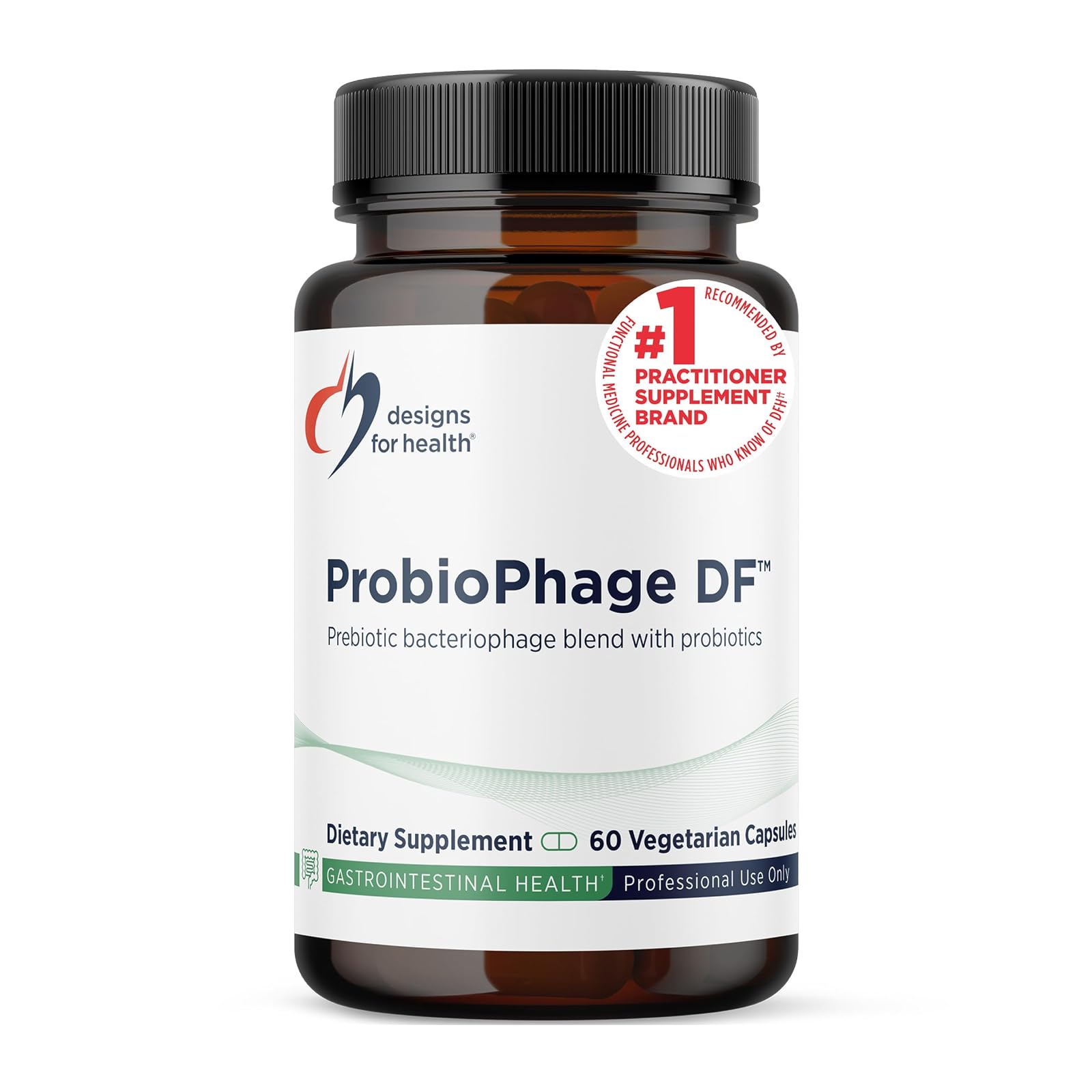 Designs for Health Probiophage DF capsules
