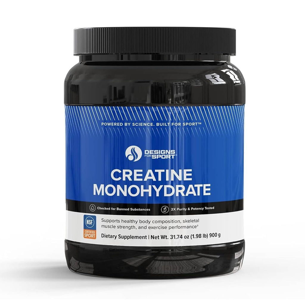 Designs for Sport creatine monohydrate supplement