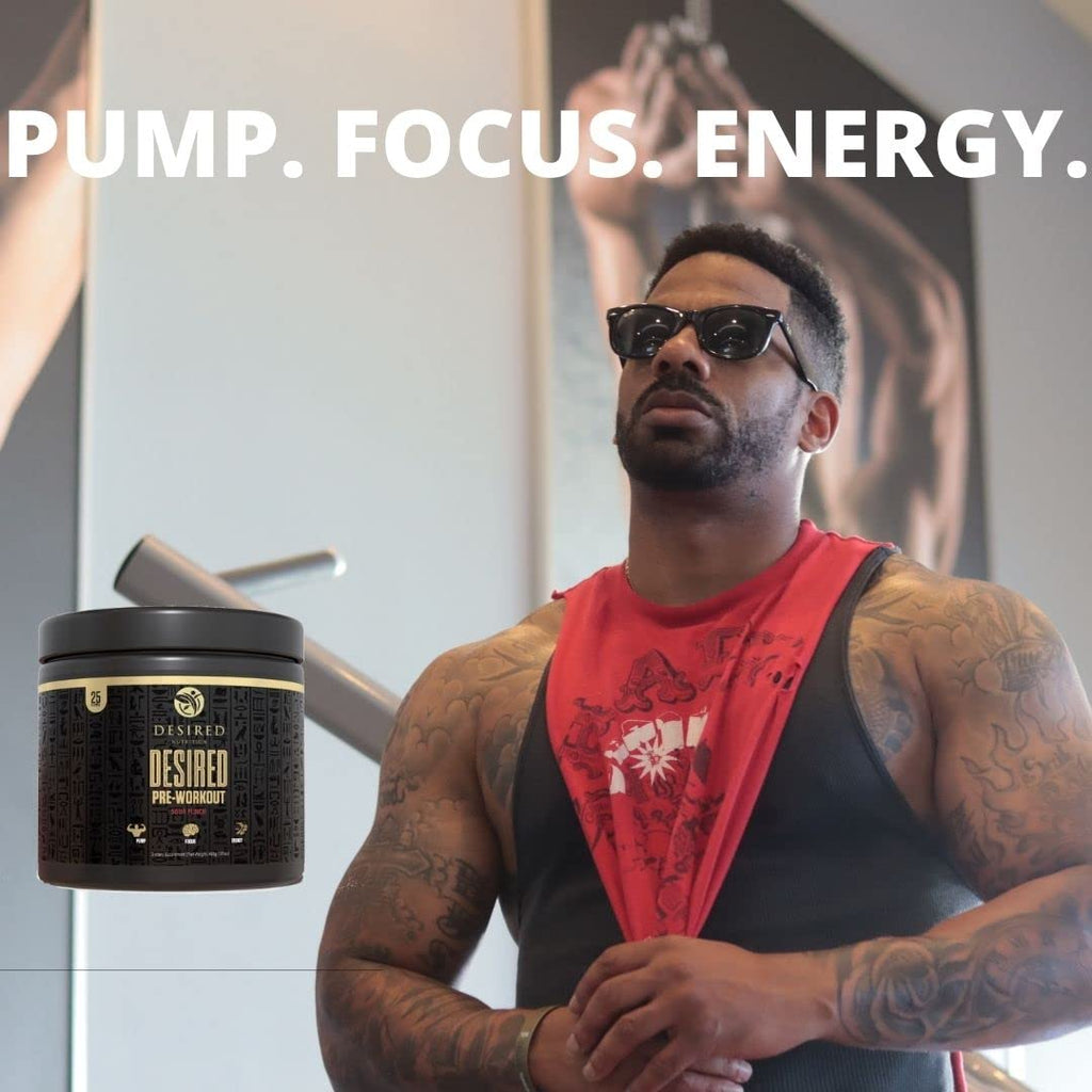 Desired Pre Workout 750 mg formula