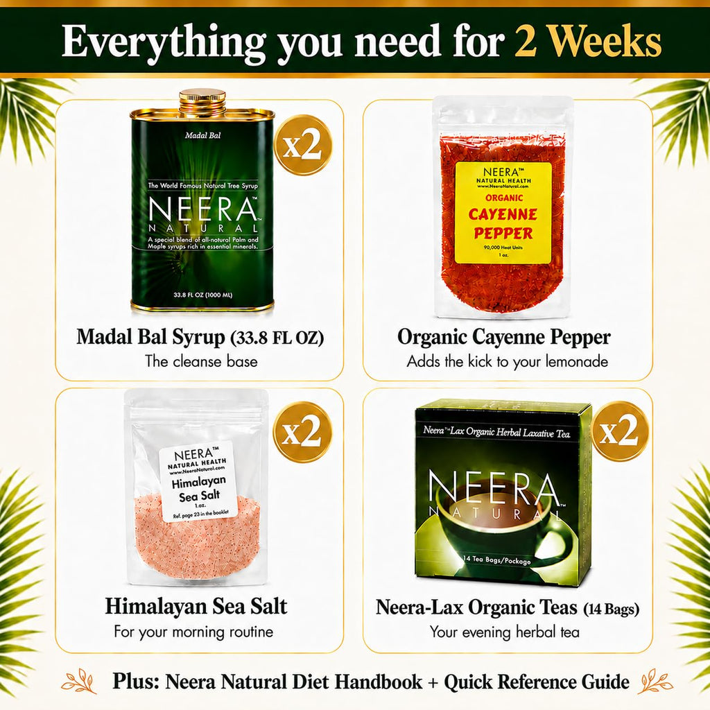 Detox and cleanse syrup bundle