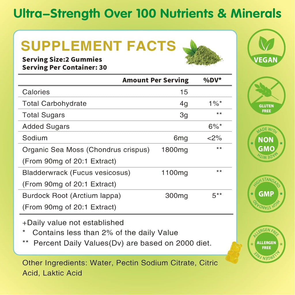 Detox and rejuvenate with sea moss