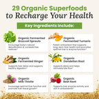 detox greens powder for healthy digestion