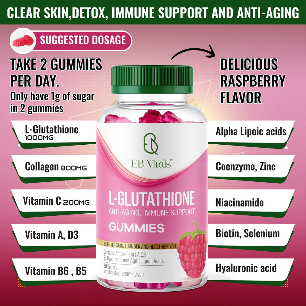 detox gummies with L-Glutathione