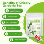 Detox herbal tea blend for wellness