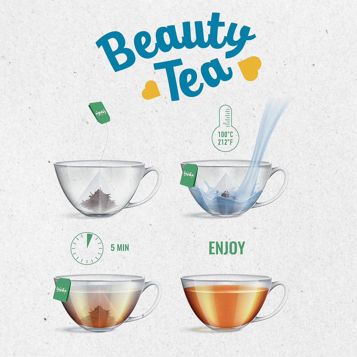 Detox herbal tea for daily use