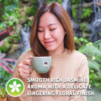 detox herbal tea with jasmine