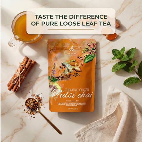 detox herbal tea with tulsi