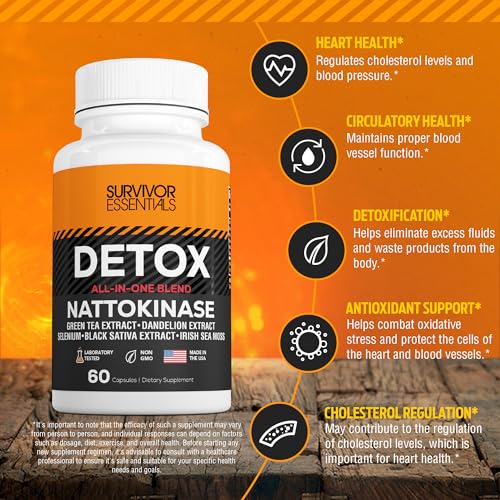 Detox Nattokinase with Irish Sea Moss