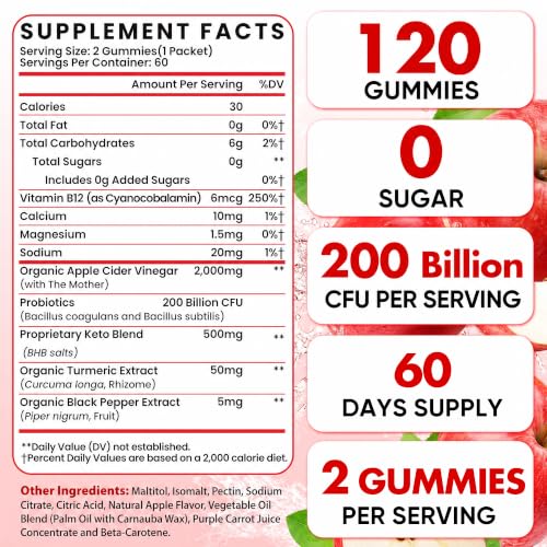 detox support apple cider gummies