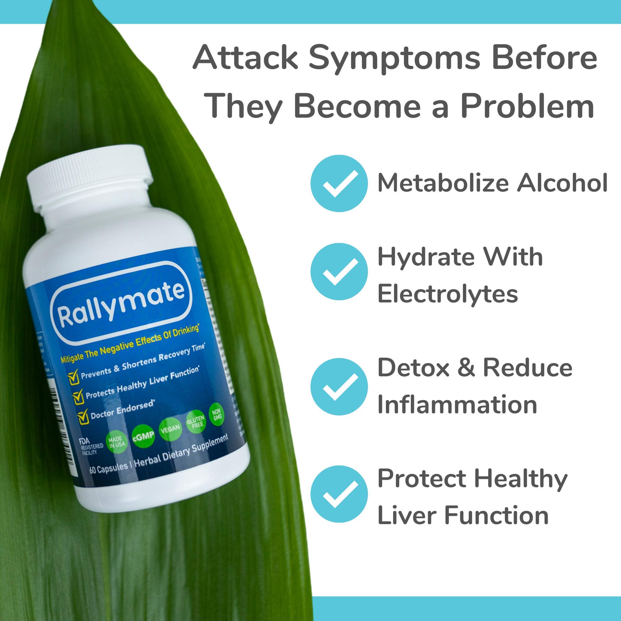 detox support blended vitamin & mineral supplements