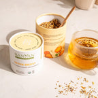 Detox tea for a healthy gut