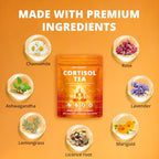 Detox tea for calming effects