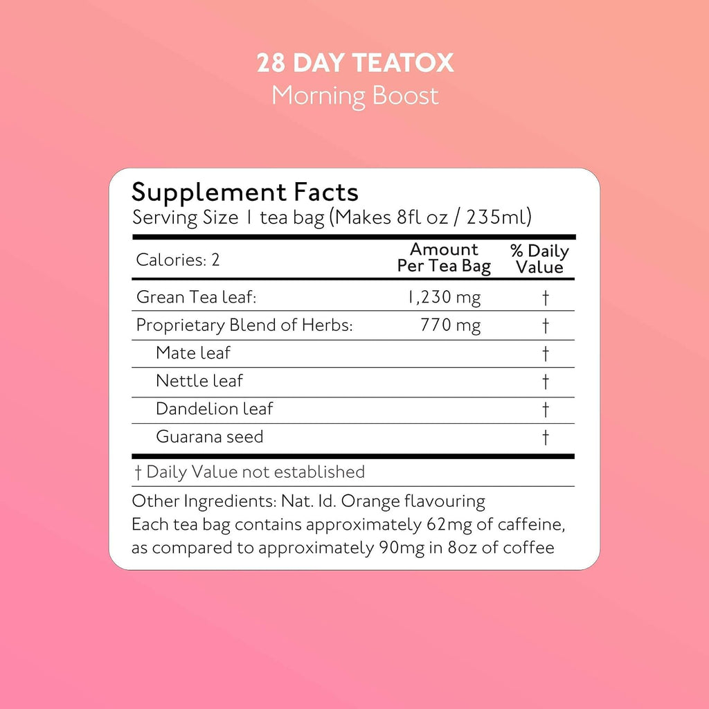 detox tea for glowing skin