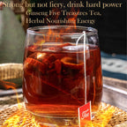 Detox with herbal tea infusion