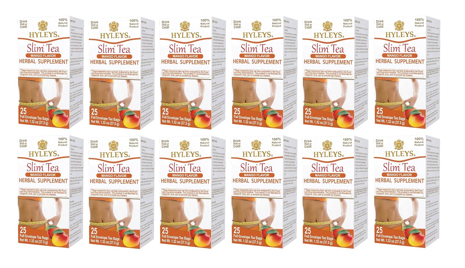 detox with Hyleys mango tea