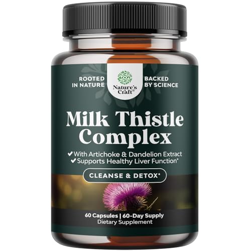 detox with milk thistle supplement