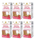 detox with raspberry herbal tea