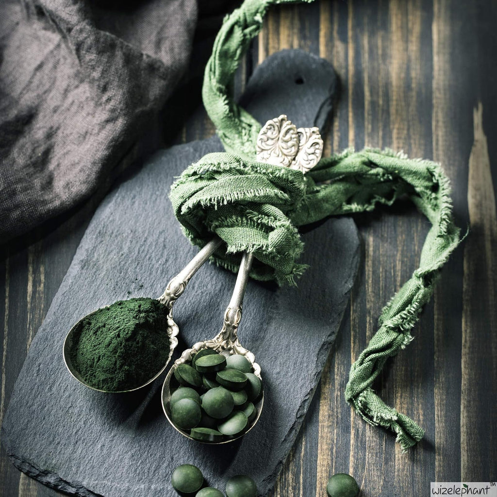 detox with spirulina & chlorella