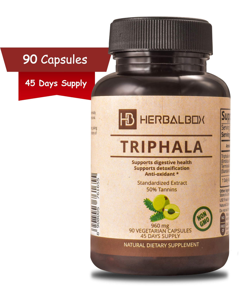 Detoxification benefits of triphala