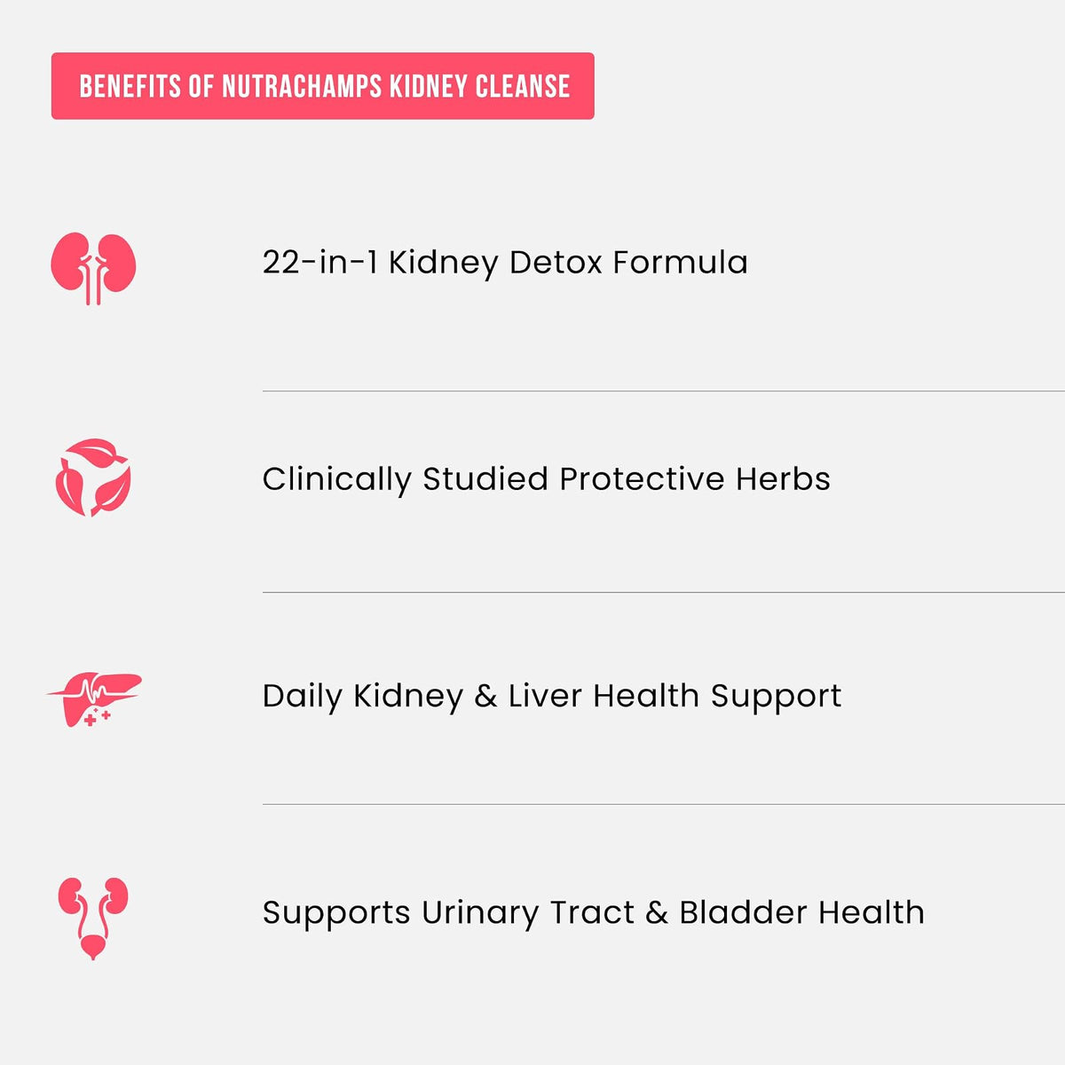 detoxify kidneys with NutraChamps