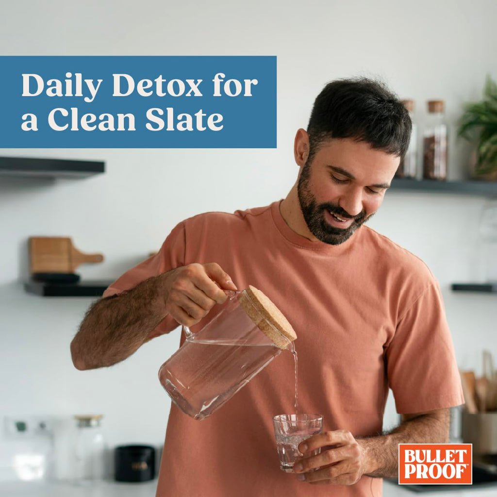 detoxify with Bulletproof charcoal capsules