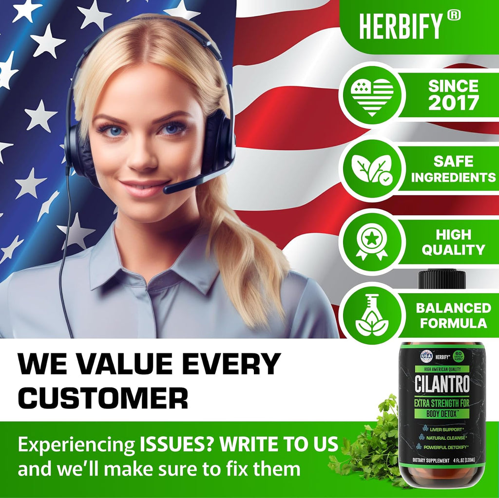 detoxify with HERBIFY cilantro tincture
