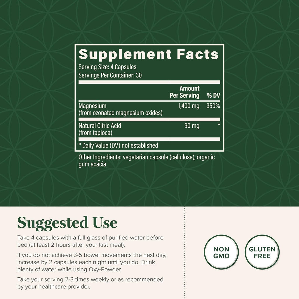 detoxify with magnesium capsules