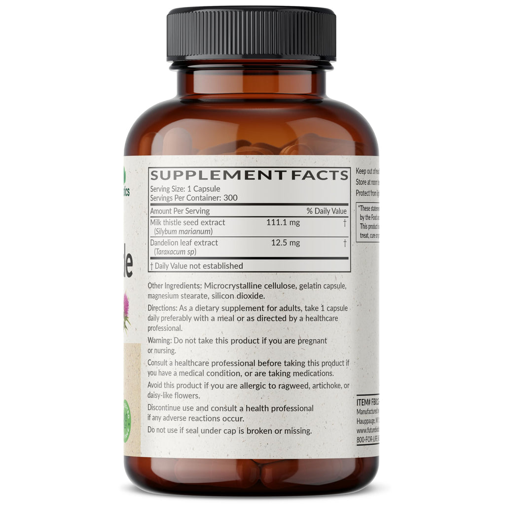 detoxify with milk thistle extract