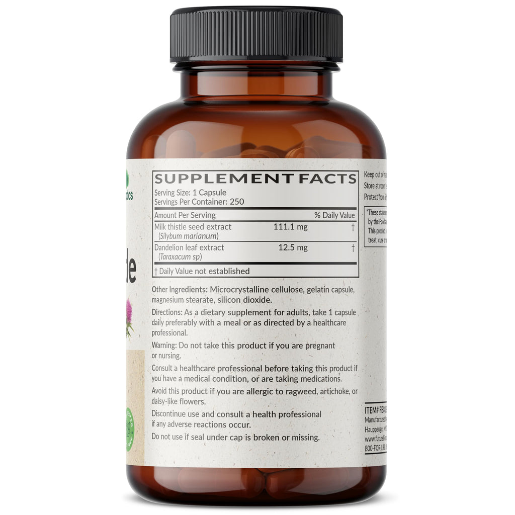 detoxify with milk thistle extract