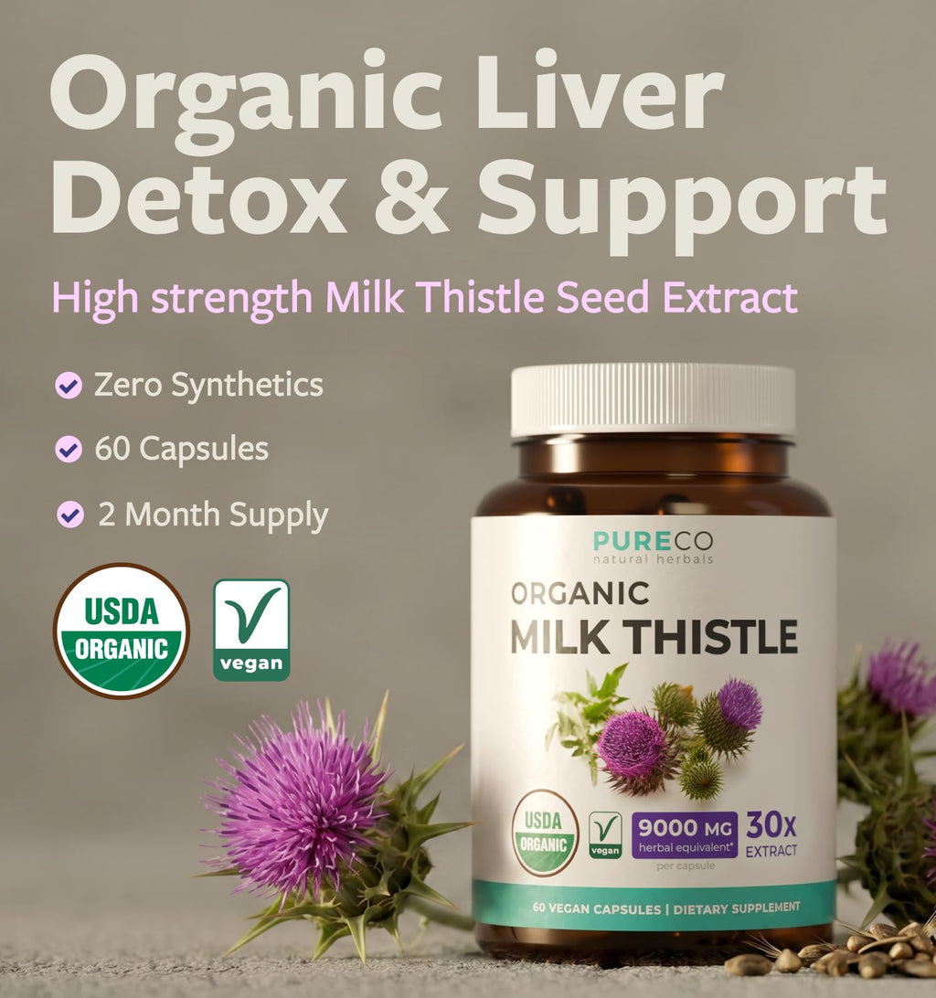 detoxify with milk thistle