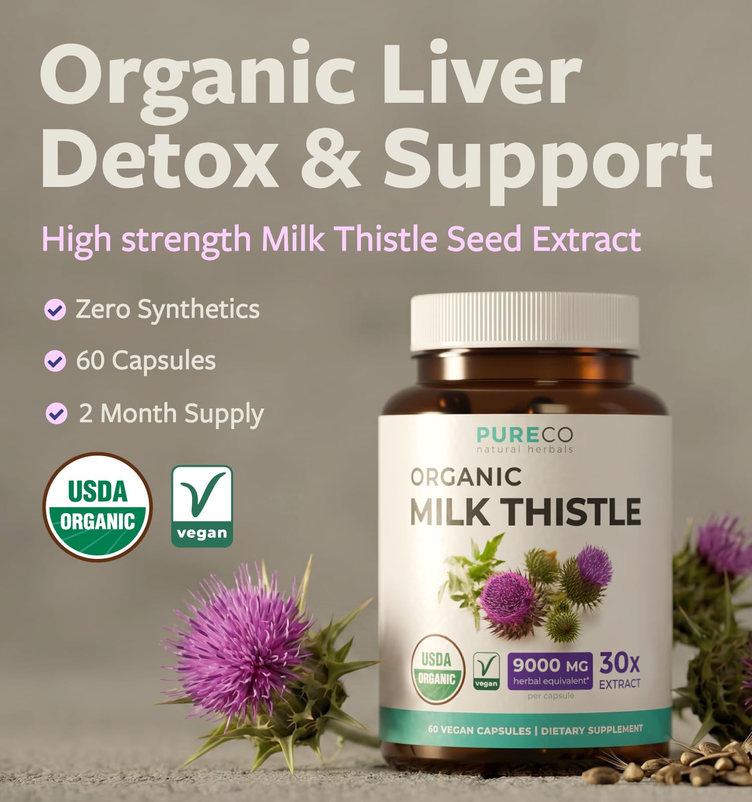detoxify with milk thistle