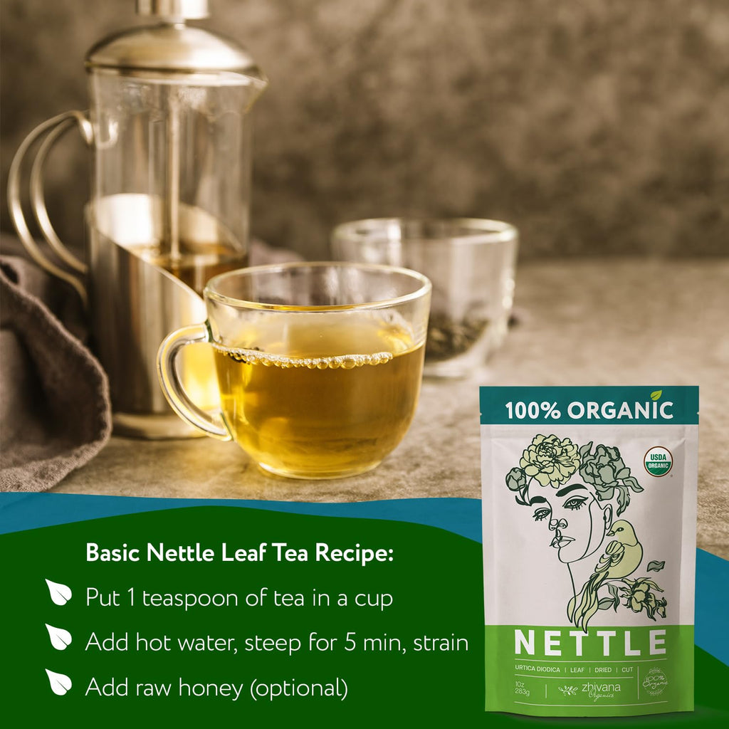 detoxify with nettle leaf infusion