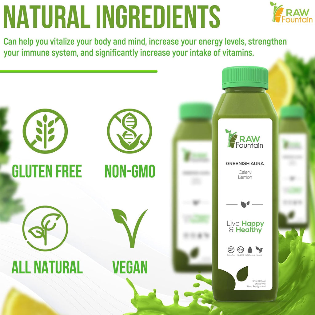 detoxify with RAW Fountain celery juice