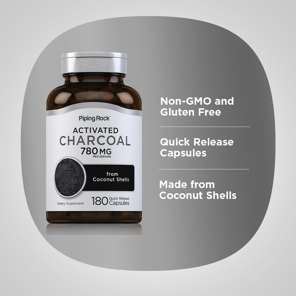 detoxifying activated charcoal for digestion