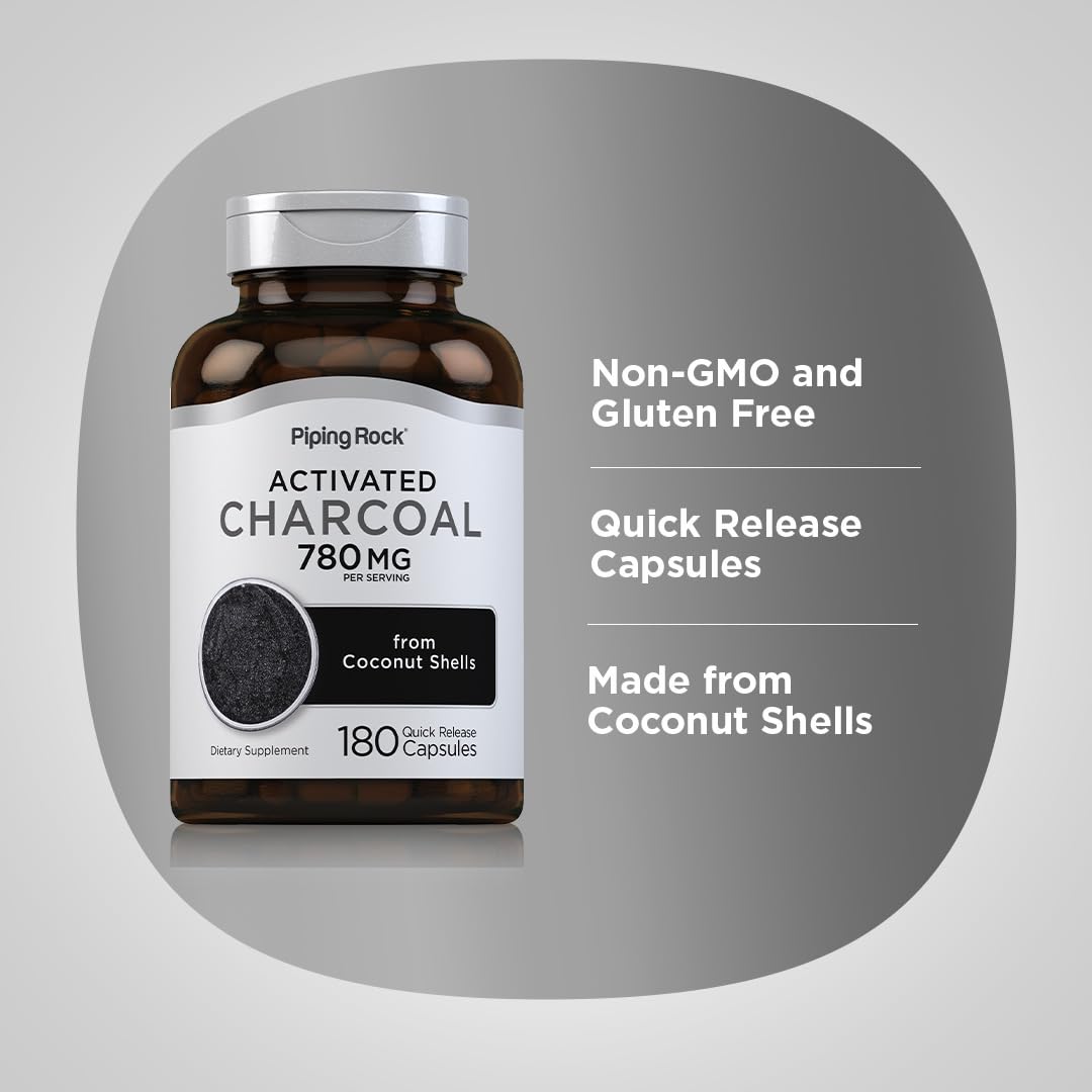 detoxifying activated charcoal for digestion