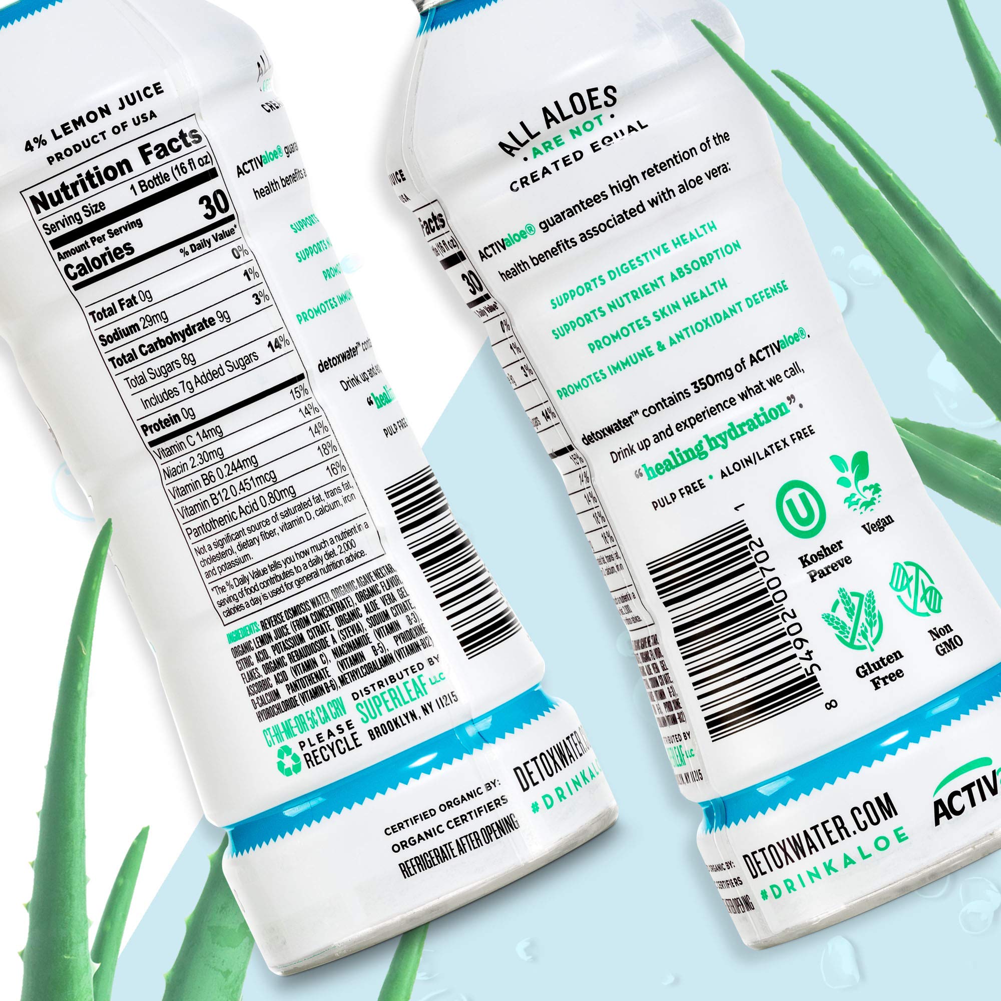 detoxifying aloe vera hydration