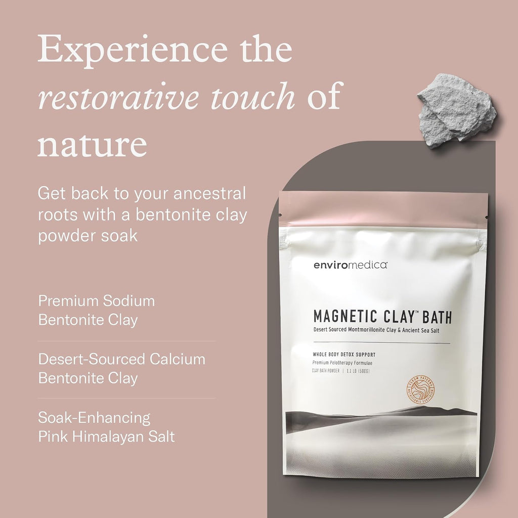 detoxifying bentonite clay benefits