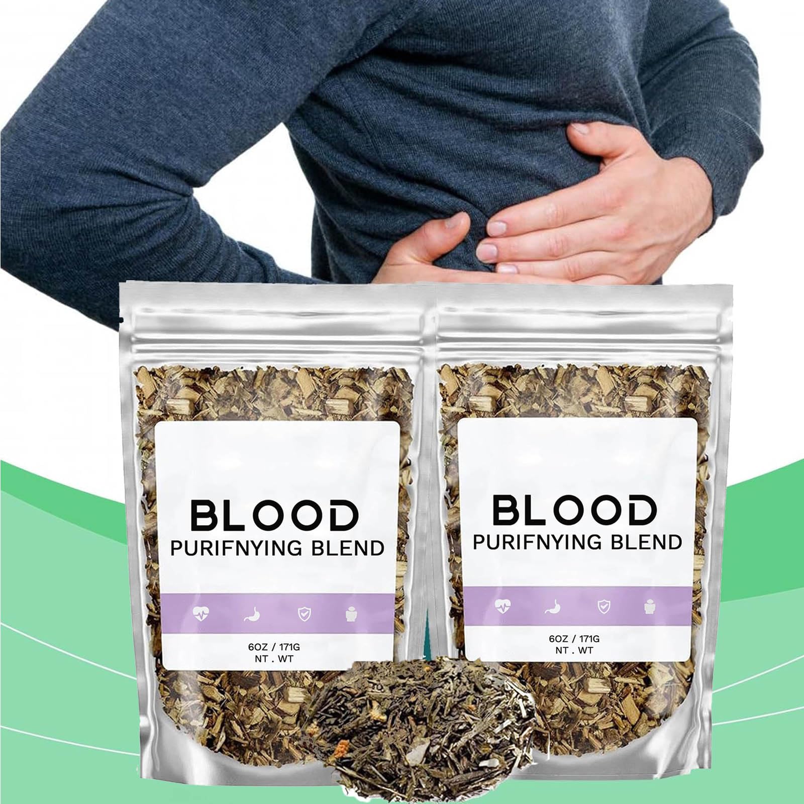 detoxifying chamomile tea blend