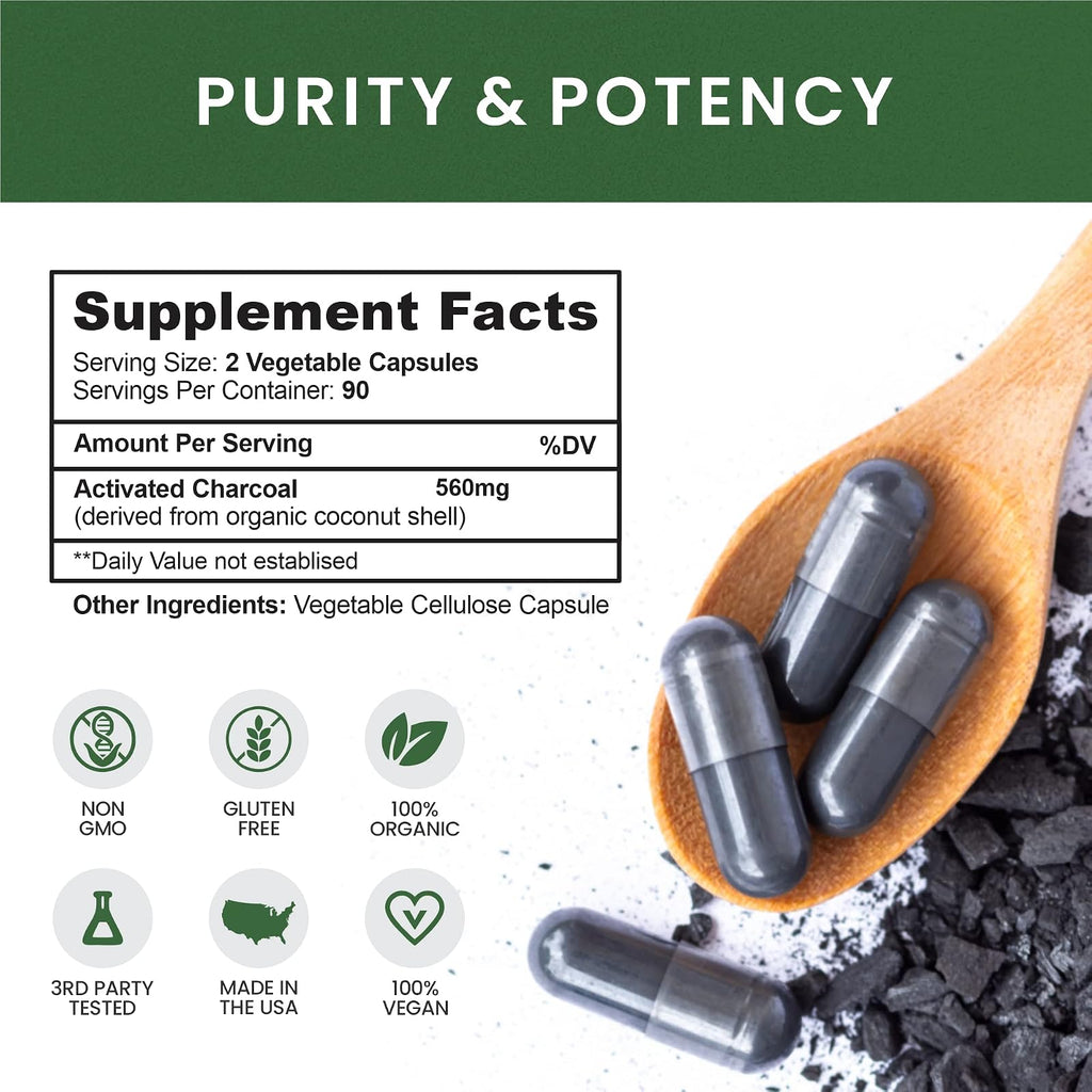 detoxifying charcoal for digestion