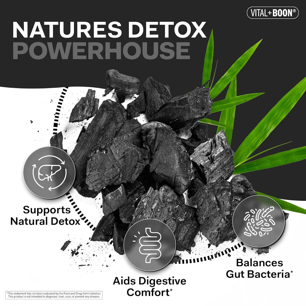 detoxifying charcoal for gut health