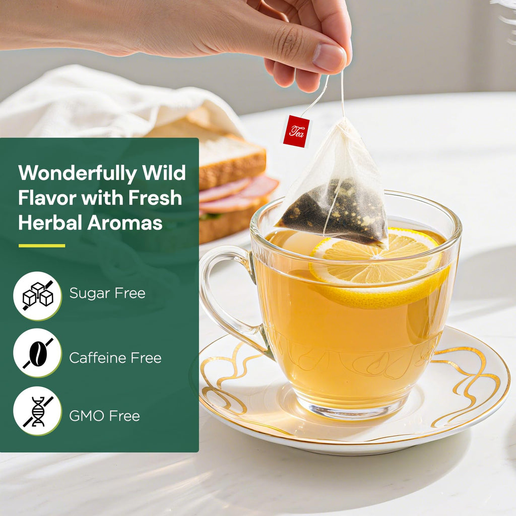 Detoxifying dandelion herbal tea blend
