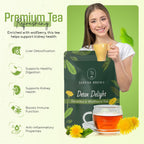 detoxifying dandelion tea for digestion