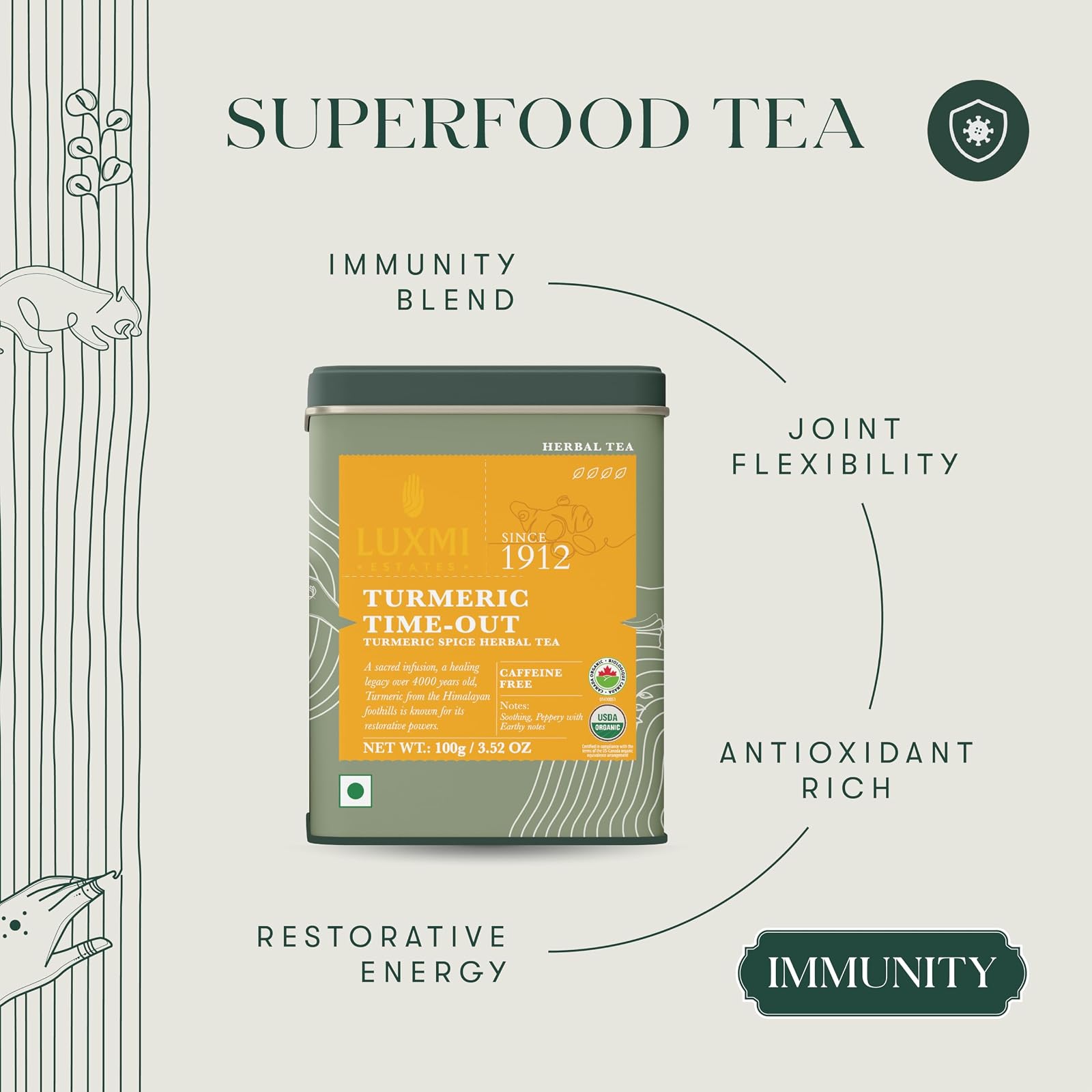 detoxifying dandelion tea infusion