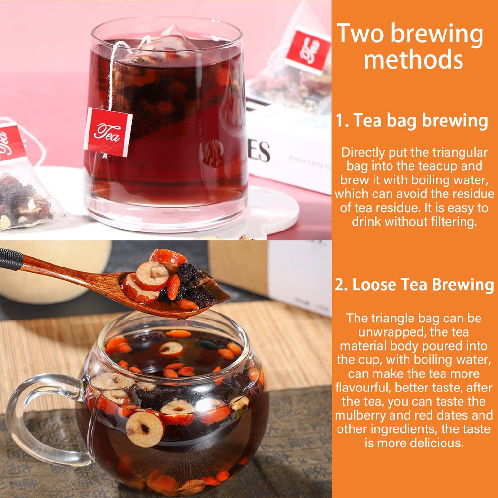 Detoxifying ginger herbal tea blend