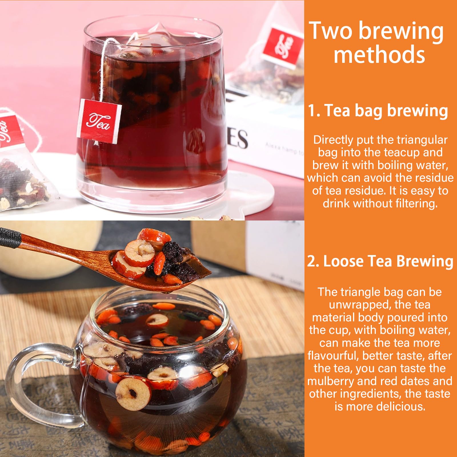 Detoxifying ginger herbal tea blend