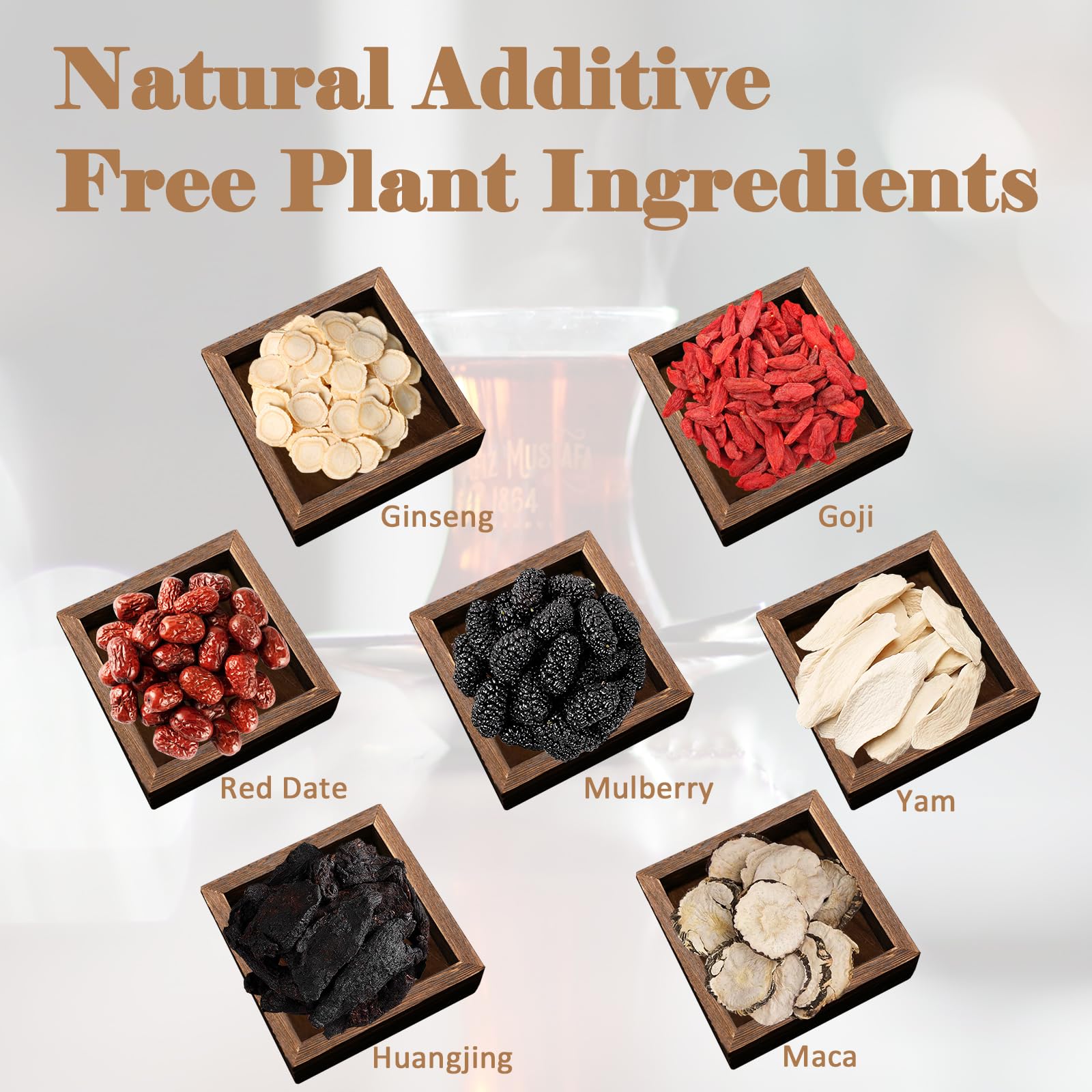 detoxifying Ginseng Six Treasure tea