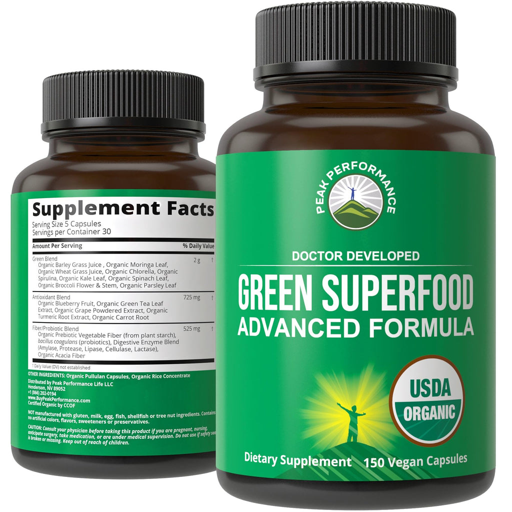 detoxifying green juice capsules