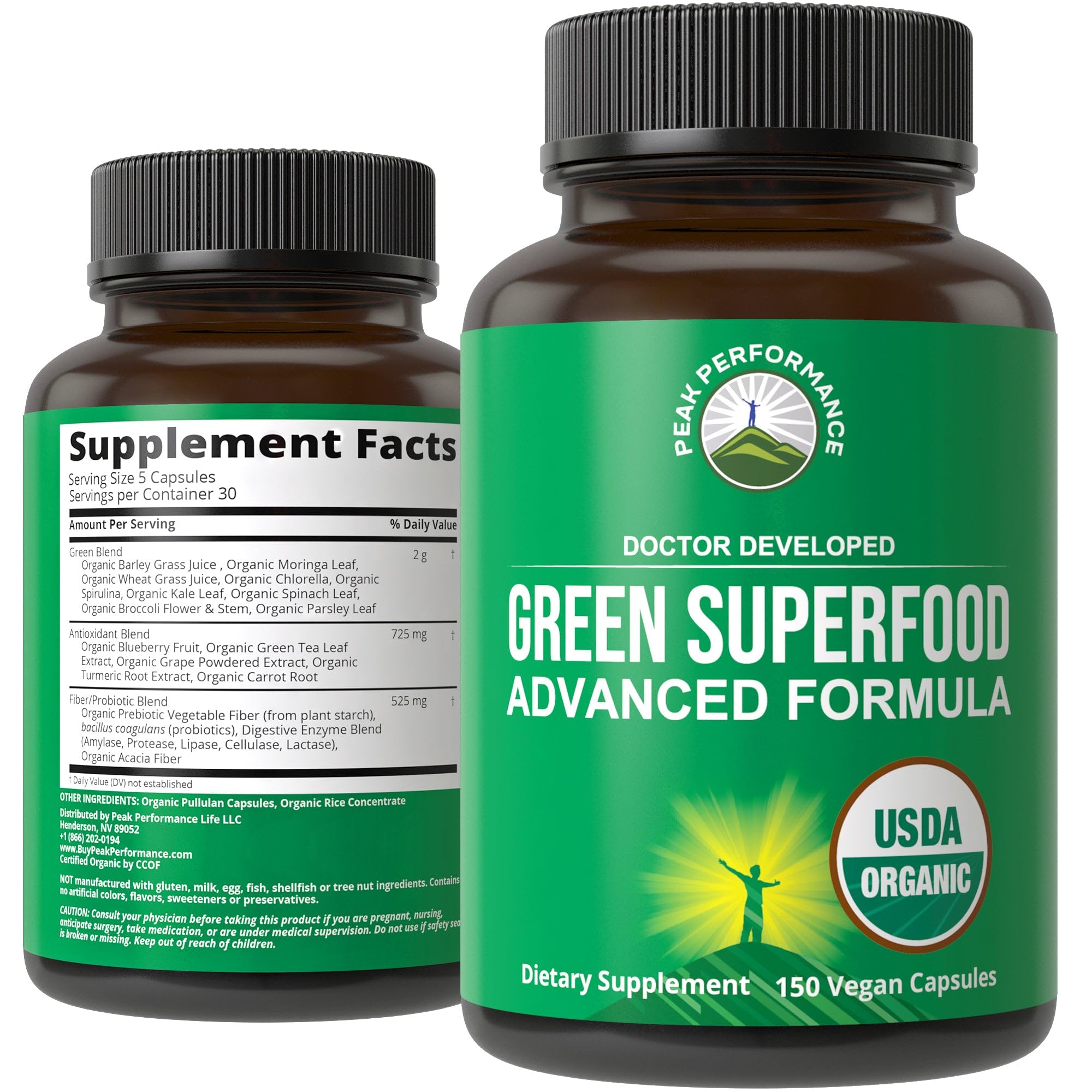 detoxifying green juice capsules